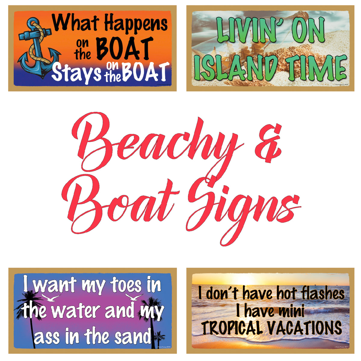 Beachy & Boat Signs – Beachology