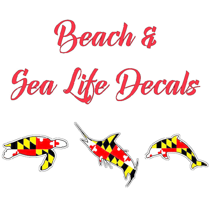 Beach & Sea Life Decals – Beachology